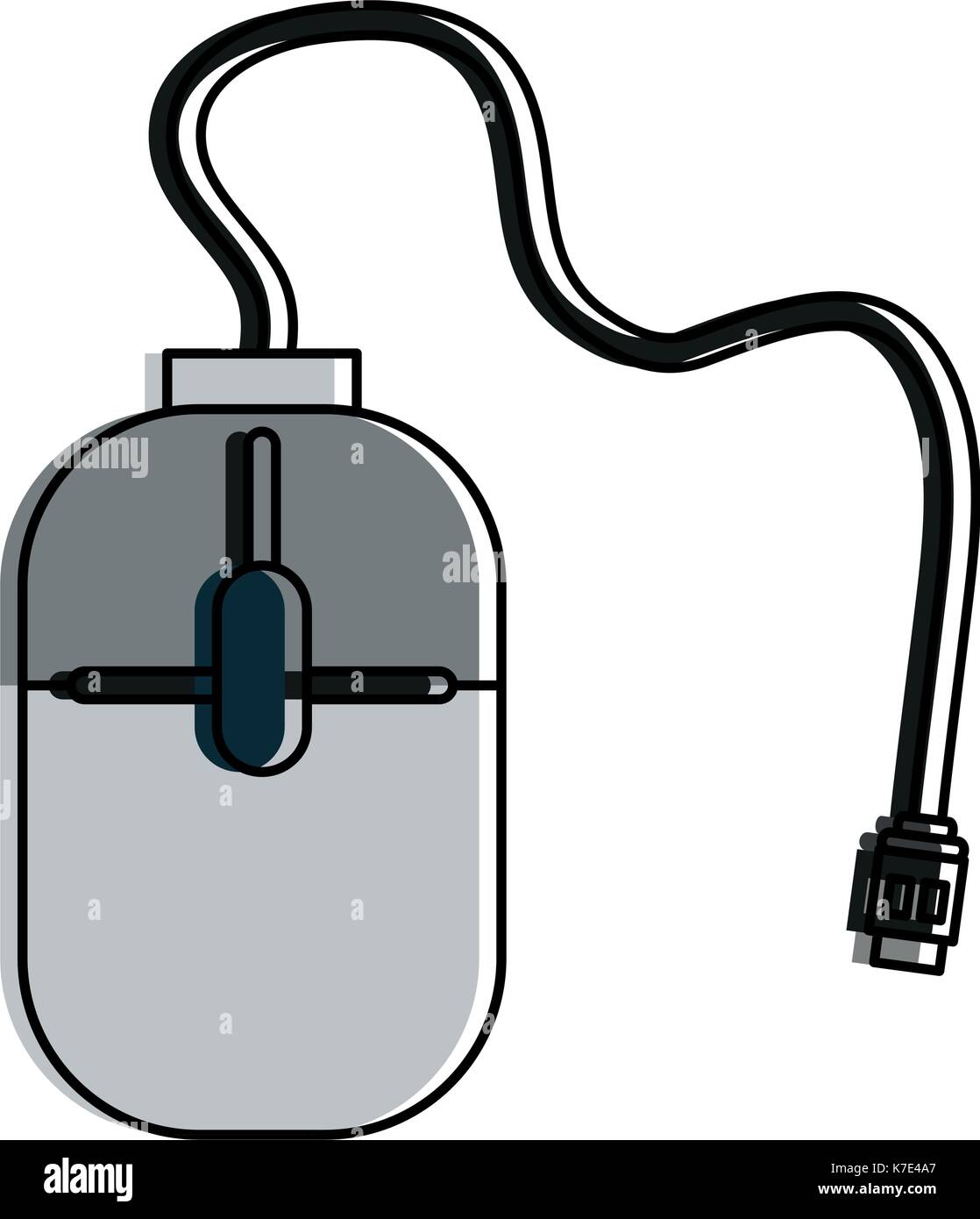 Mouse Cord Stock Vector Images Alamy