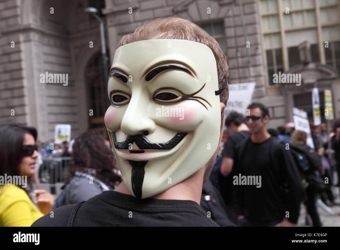 People, including members of the computer hacker group "Anonymous ...