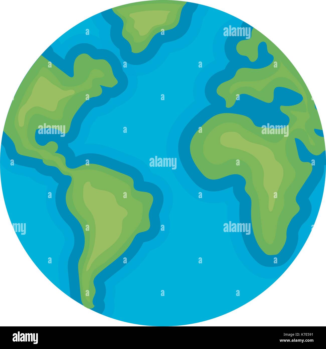 nice earth planet and natural ecology Stock Vector Image & Art - Alamy