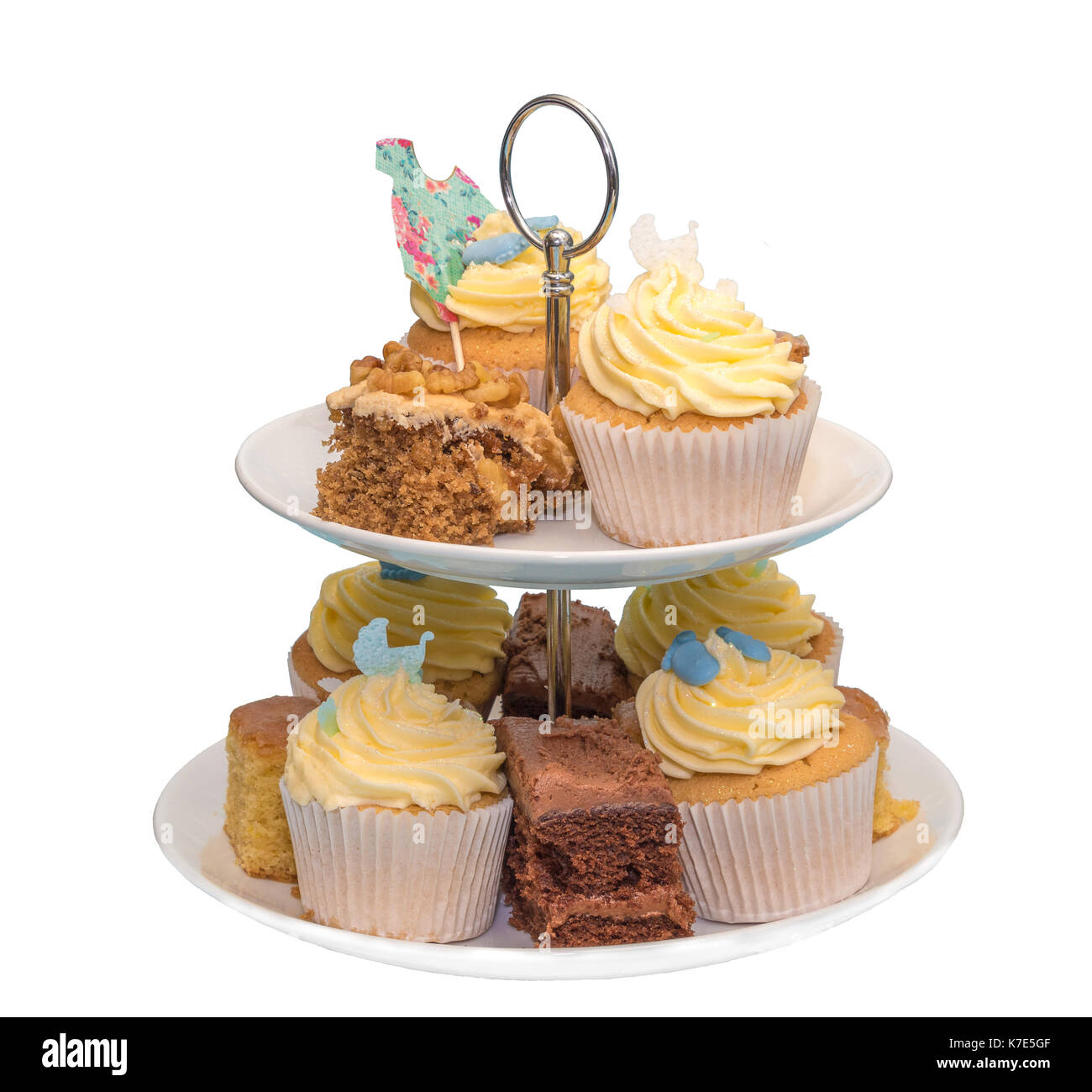 High tea stand Cut Out Stock Images & Pictures - Alamy