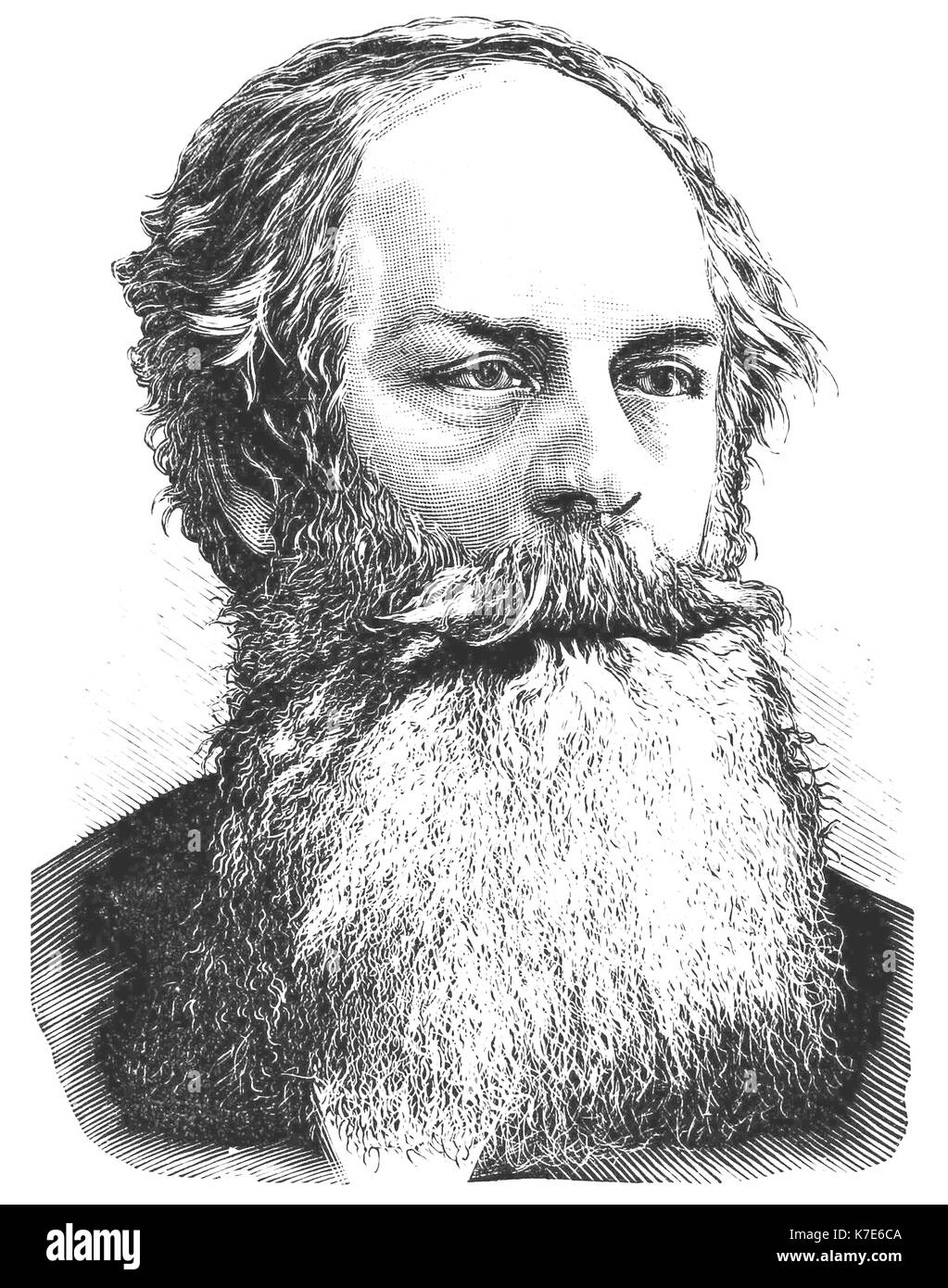 JOHN TURTLE WOOD (1821-1890) English architect and engineer in 1875 ...