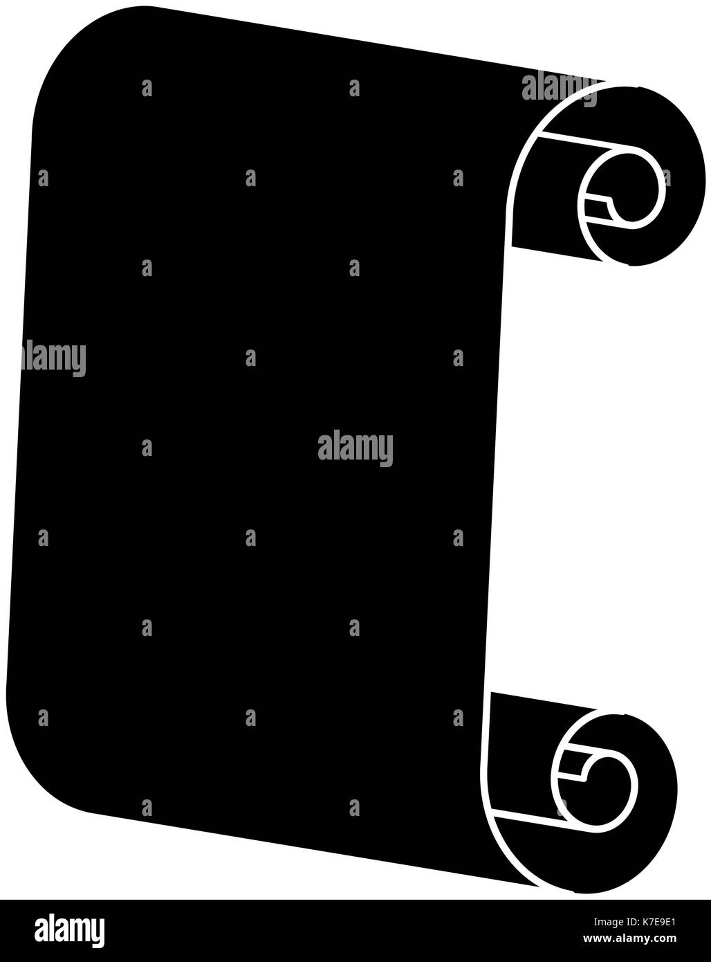 Blank retro certificate template Black and White Stock Photos & Images ...