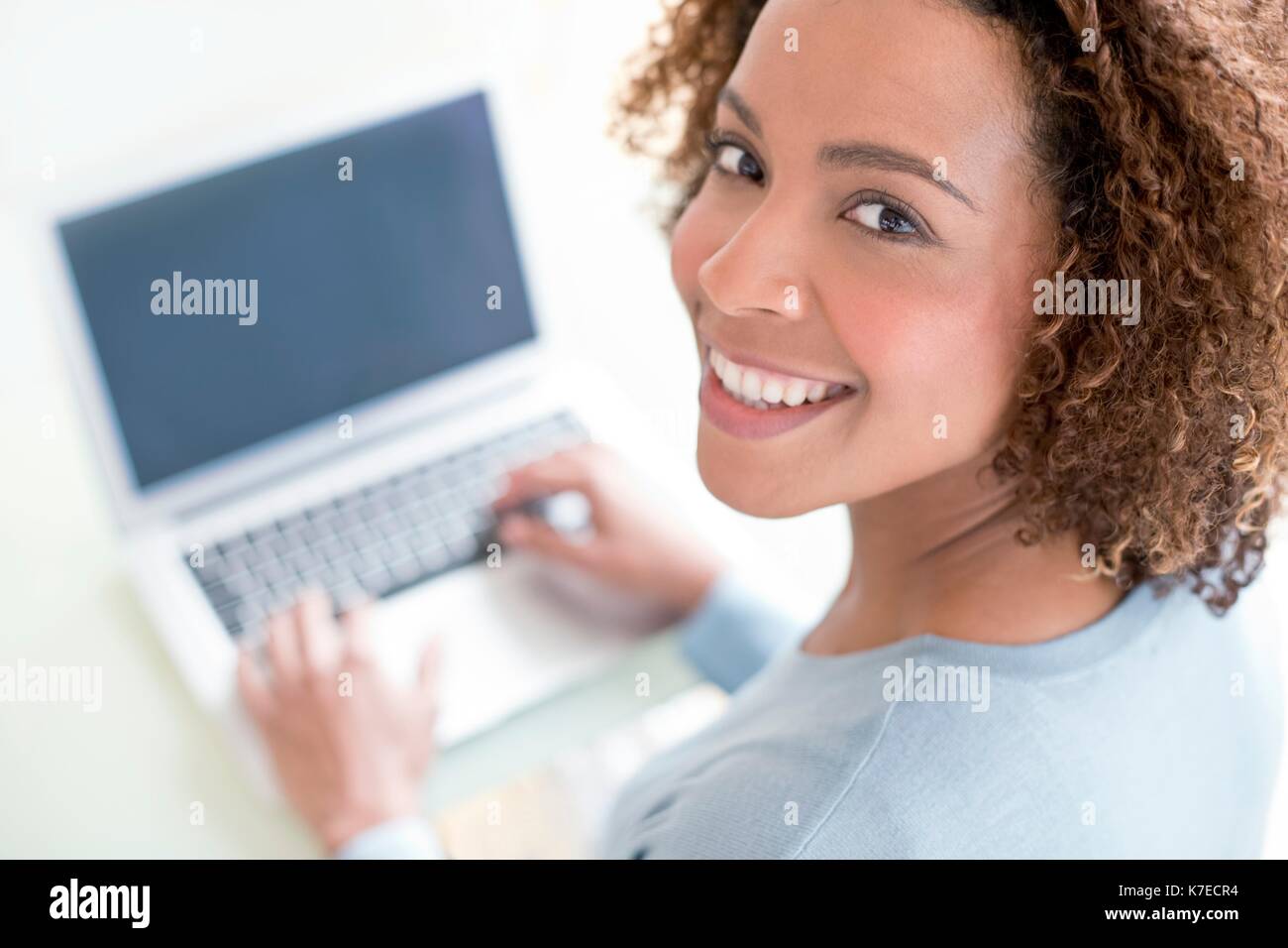 Adult laptop hi-res stock photography and images - Alamy
