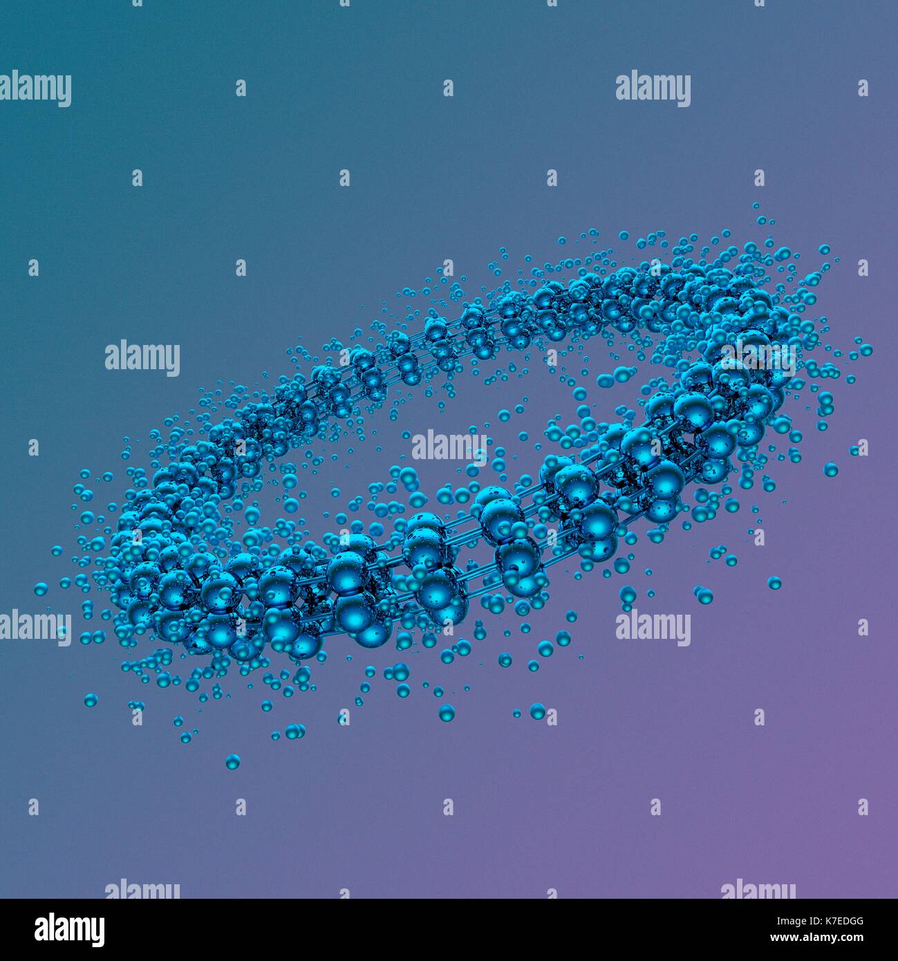 Atomic structure, illustration Stock Photo - Alamy