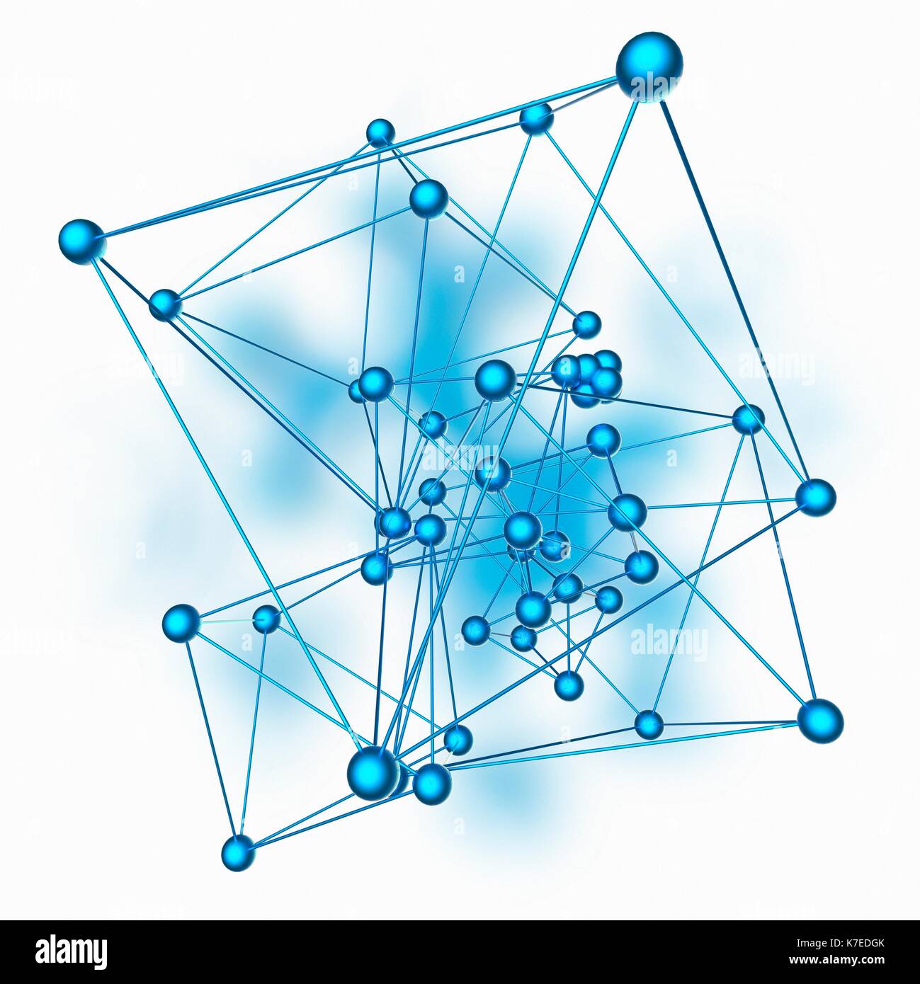 Atomic structure, illustration Stock Photo - Alamy
