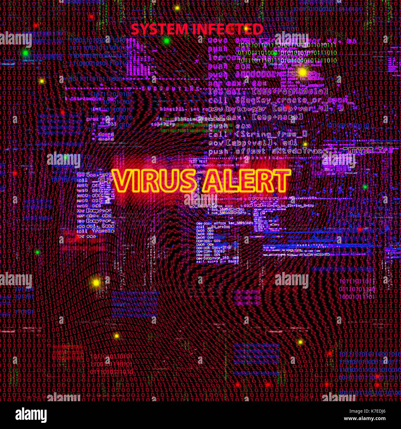 Illustration cyber hi-res stock photography and images - Alamy