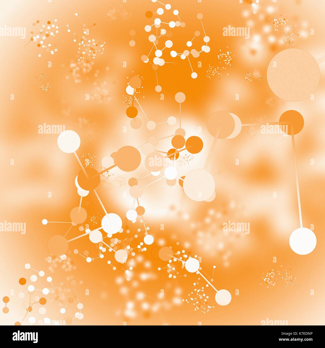 Molecules illustration hi-res stock photography and images - Alamy