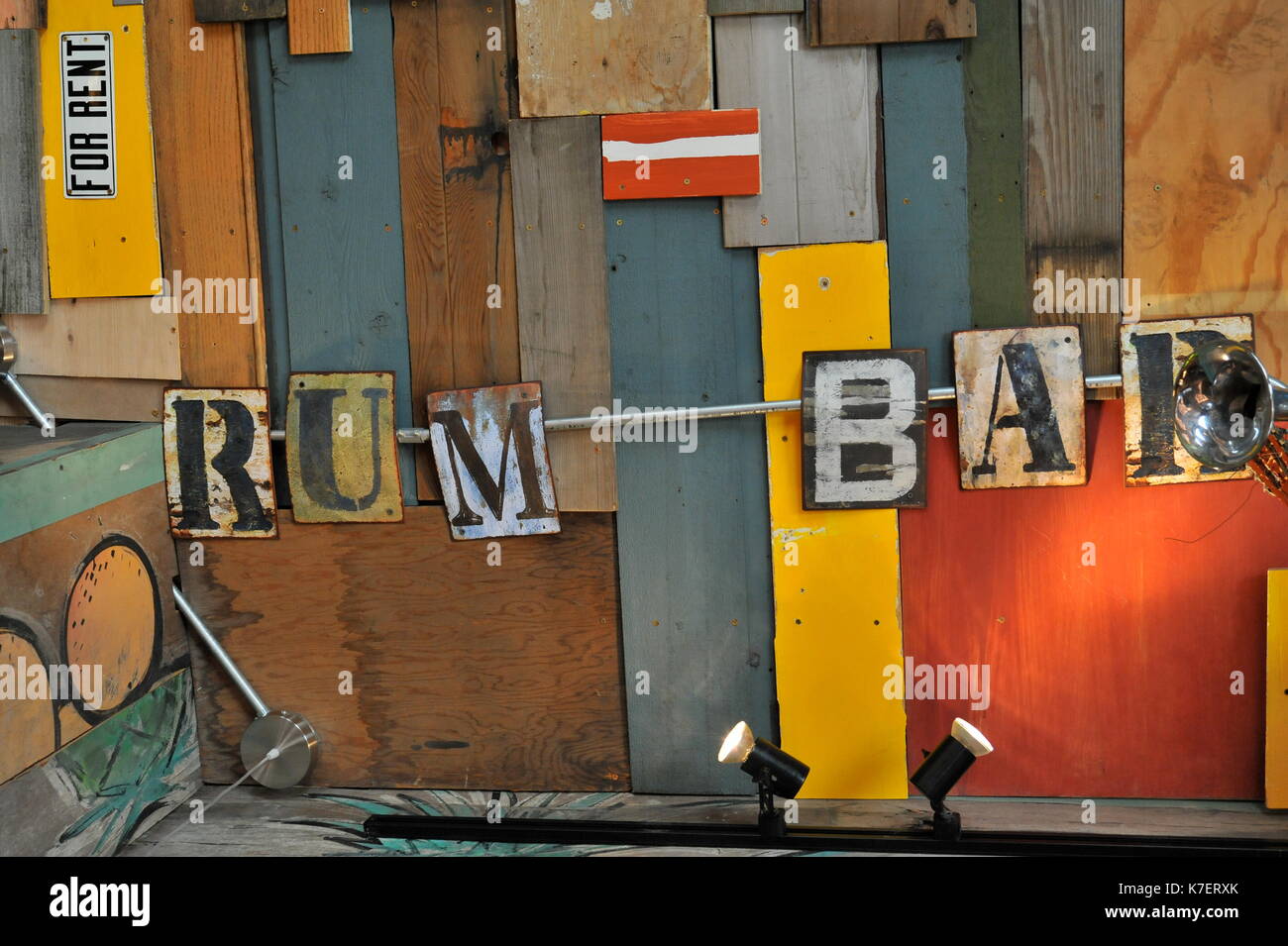 Cuban rum sign hi-res stock photography and images - Alamy