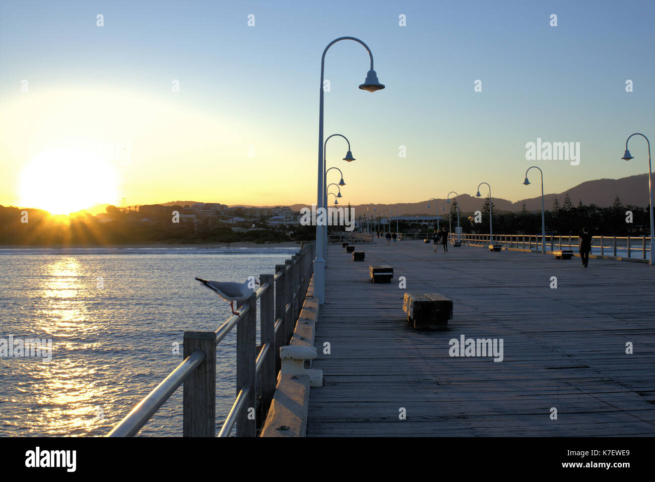 Jetty people walking hi-res stock photography and images - Alamy