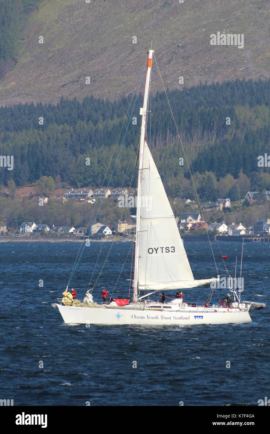 STV Alba Explorer (OYTS3), a sail training vessel operated by Ocean ...