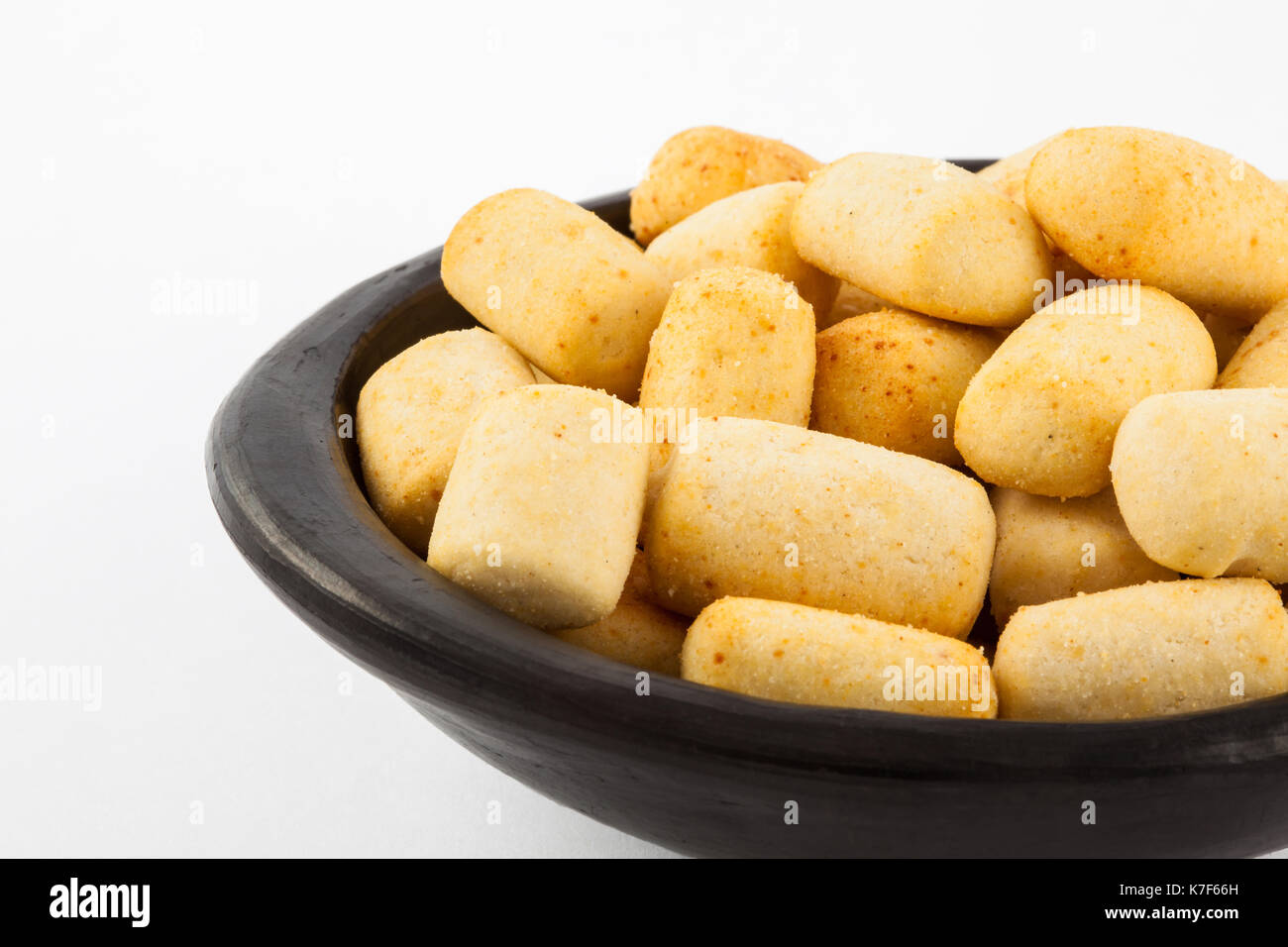 Traditional snack from Colombia called achira isolated on white ...