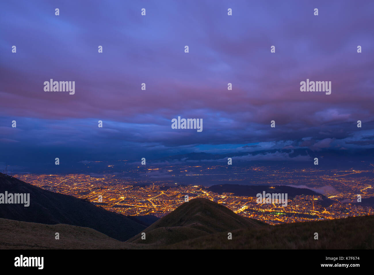 Quito ecuador skyline hi-res stock photography and images - Alamy