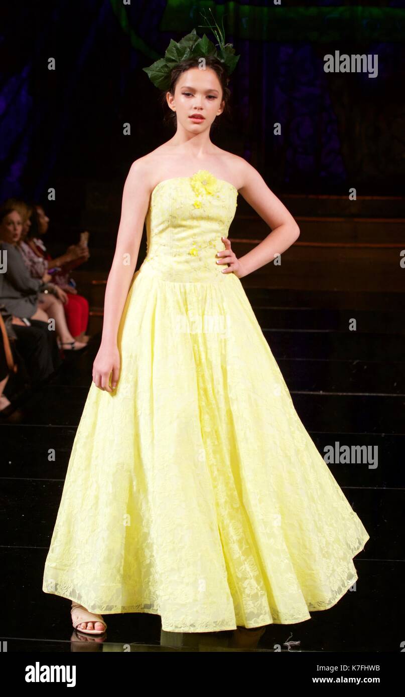 New York, United States. 10th Sep, 2017. Model wearing the collection ...