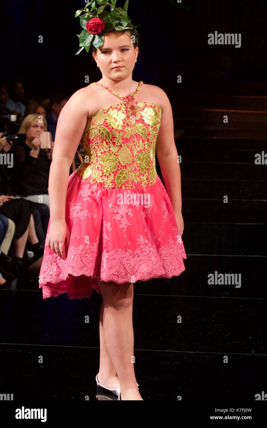 New York, United States. 10th Sep, 2017. Model wearing the collection ...
