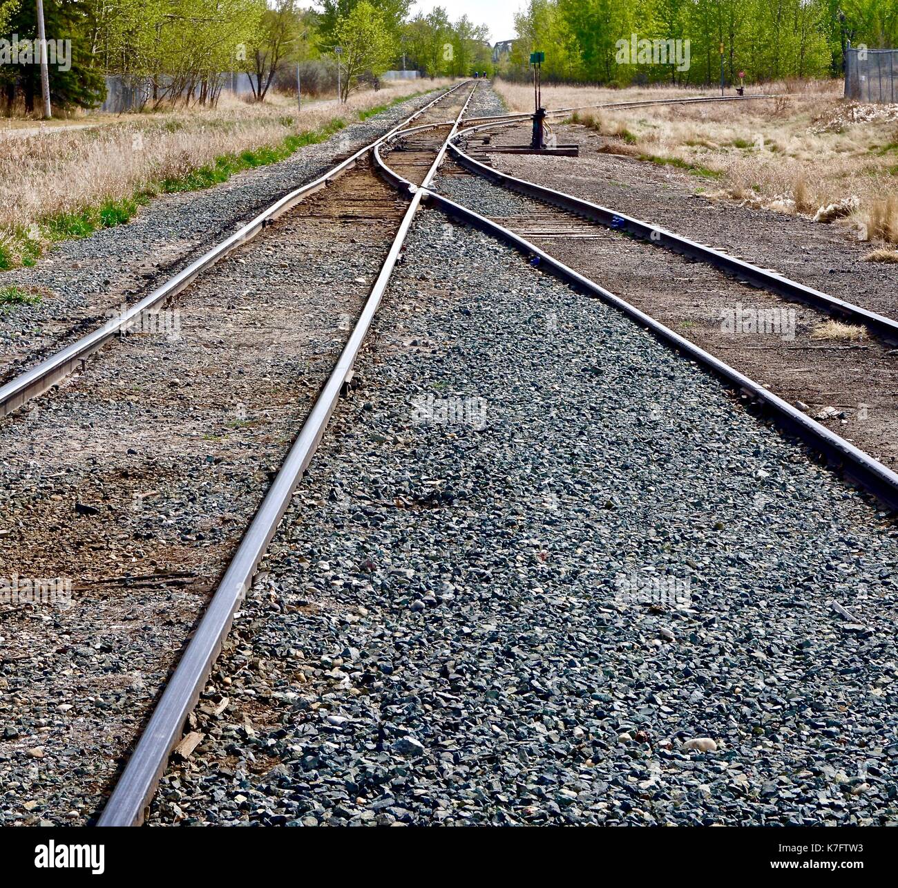 Empty tracks hi-res stock photography and images - Alamy