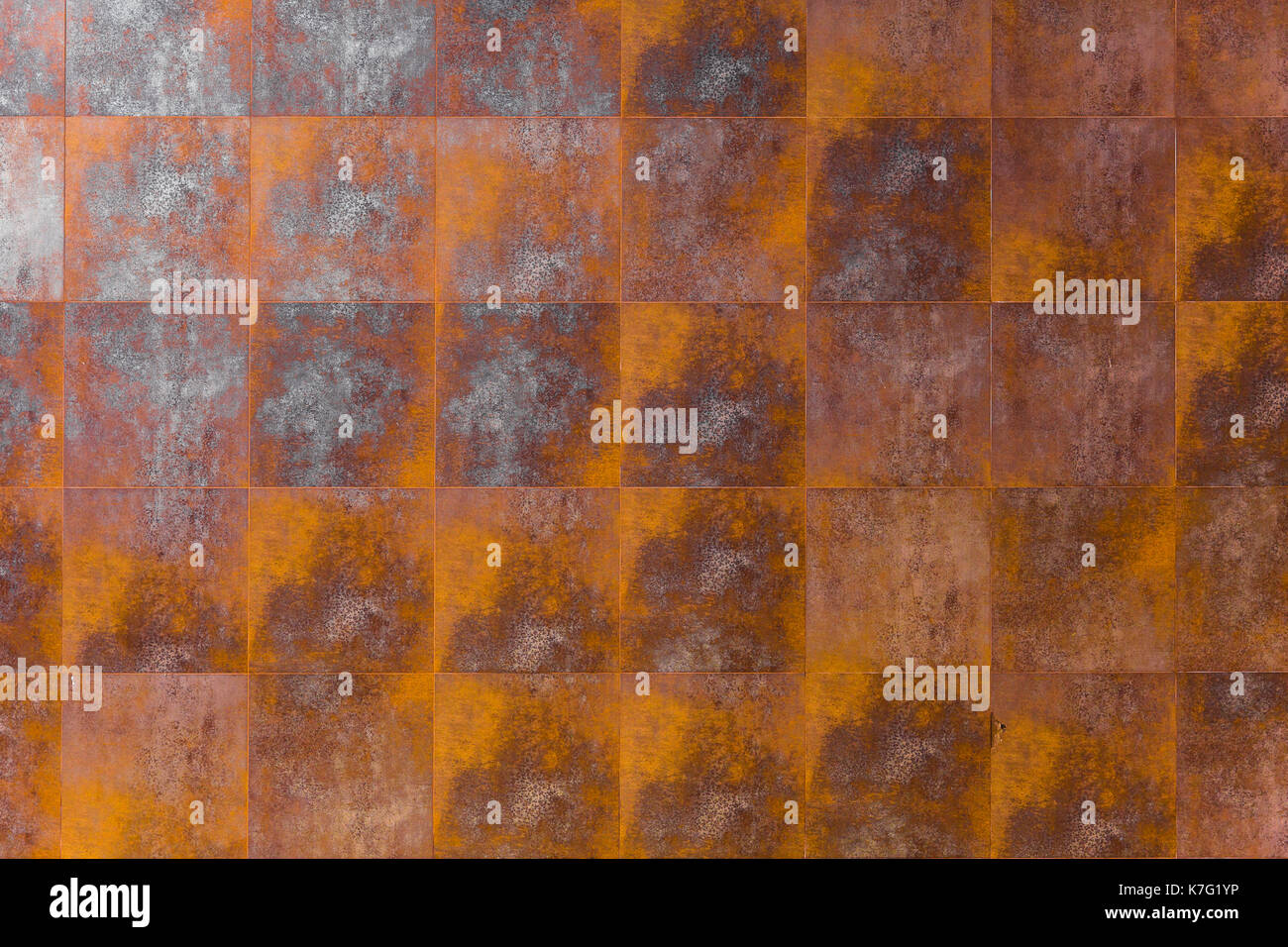 Rusty Metal Texture Tile