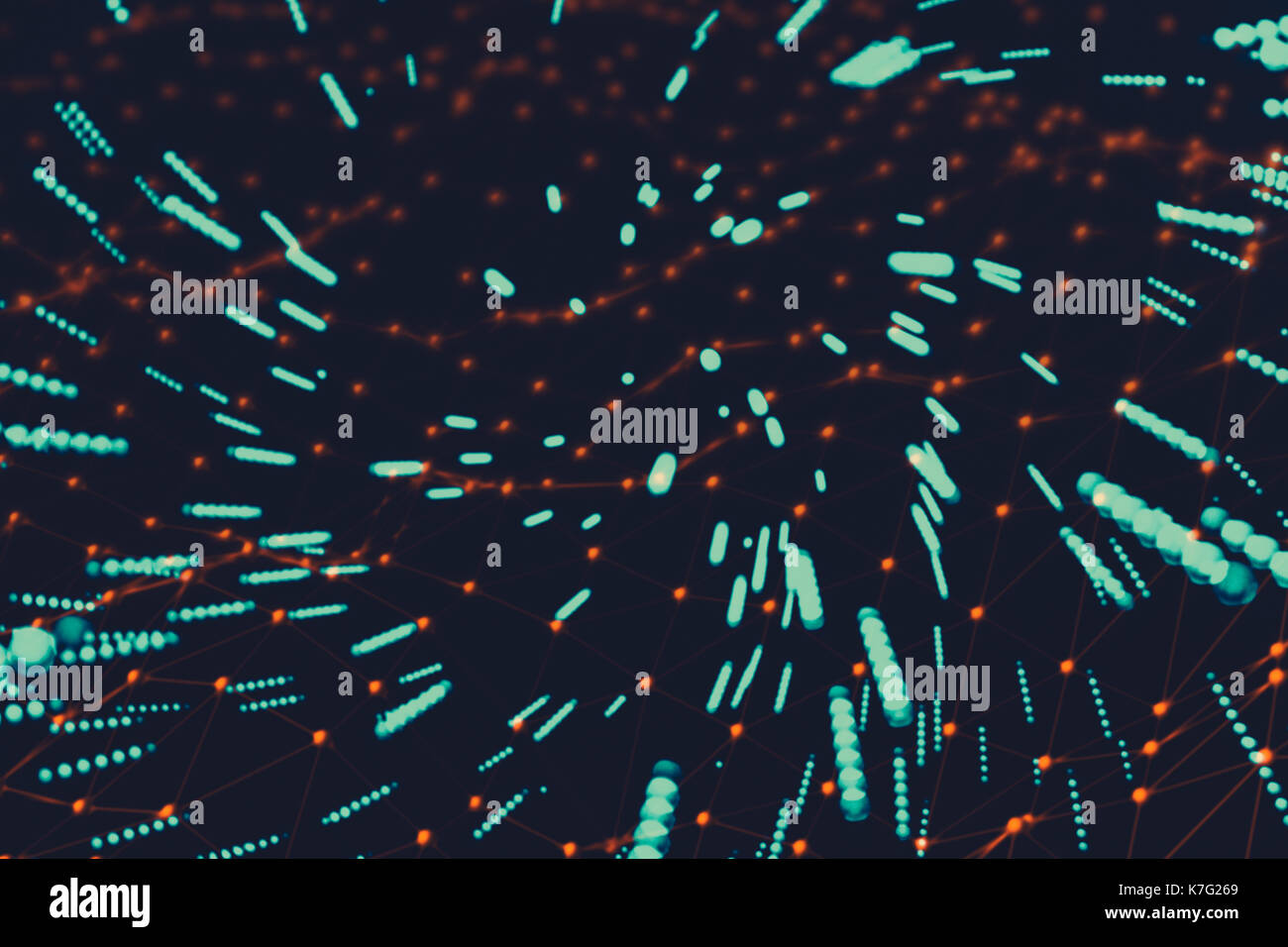 abstract illustration of sci-fi space warp to light speed modern ...