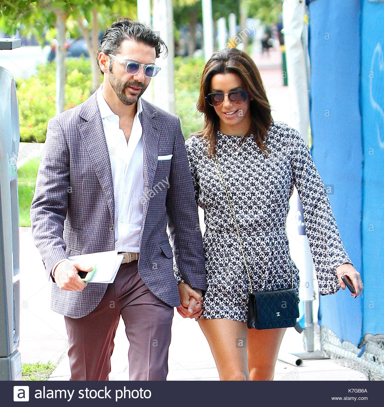 Eva Longoria And José Antonio Baston Stock Photos & Eva Longoria And ...