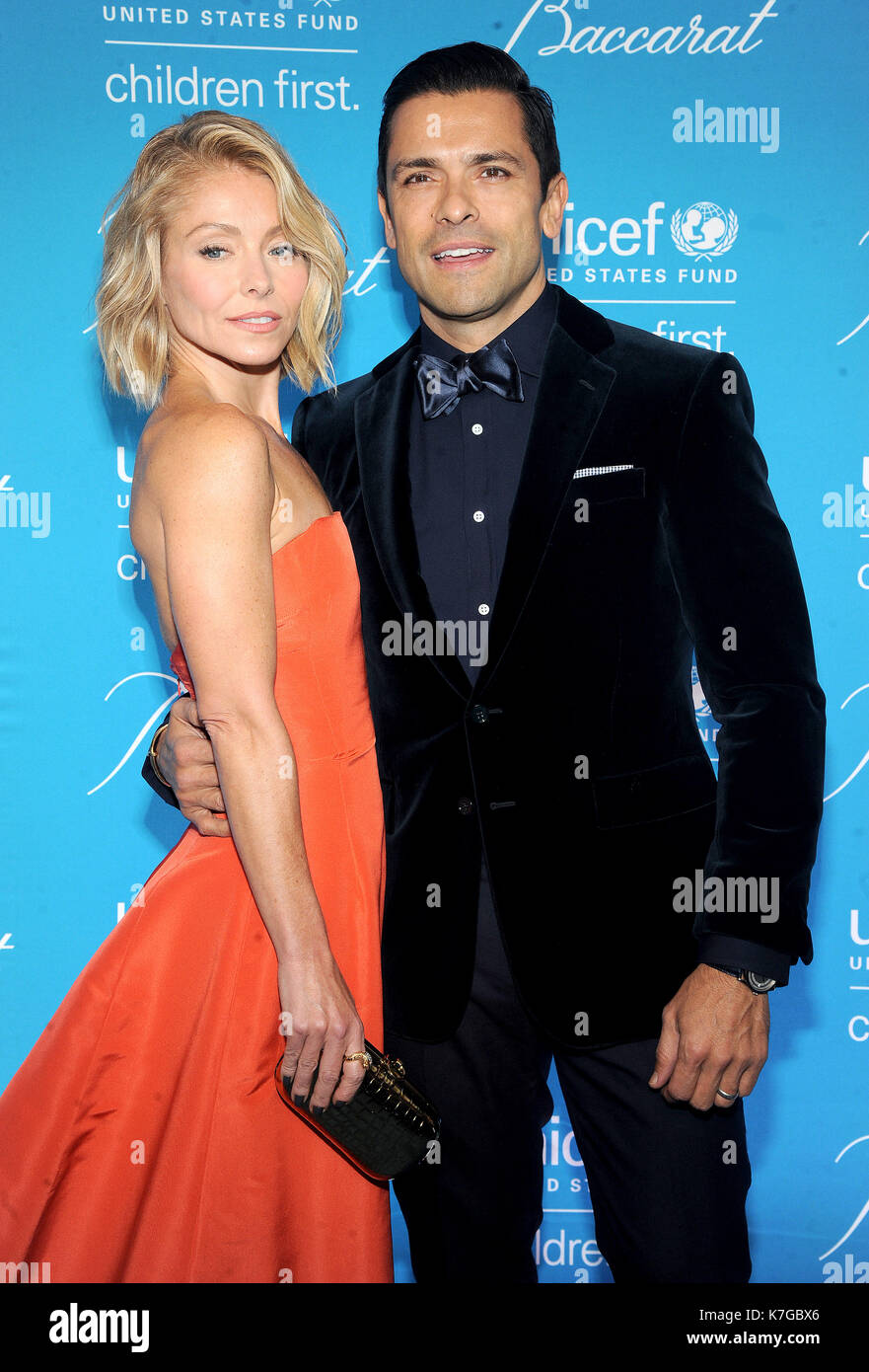 New York, NY- December 2: Kelly Ripa and Mark Consuelos attends the ...