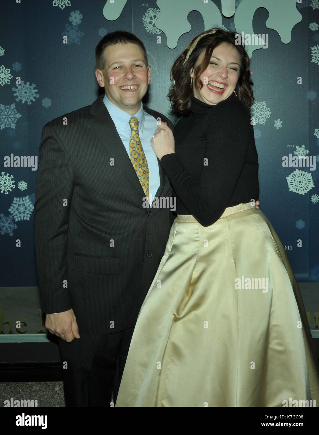 New York,NY-December 3: Dan Sigafoo; Rachel Drosdick-Sigafoos attend ...