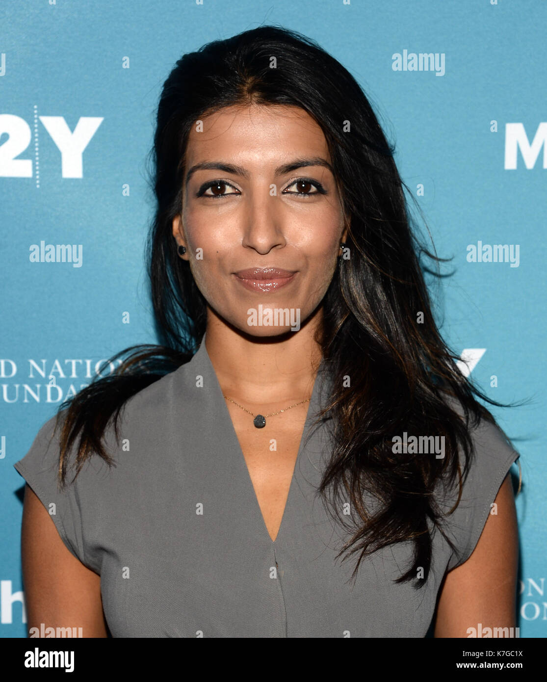 NEW YORK, NY - SEPTEMBER 27: Samasource CEO Leila Janah attends the ...