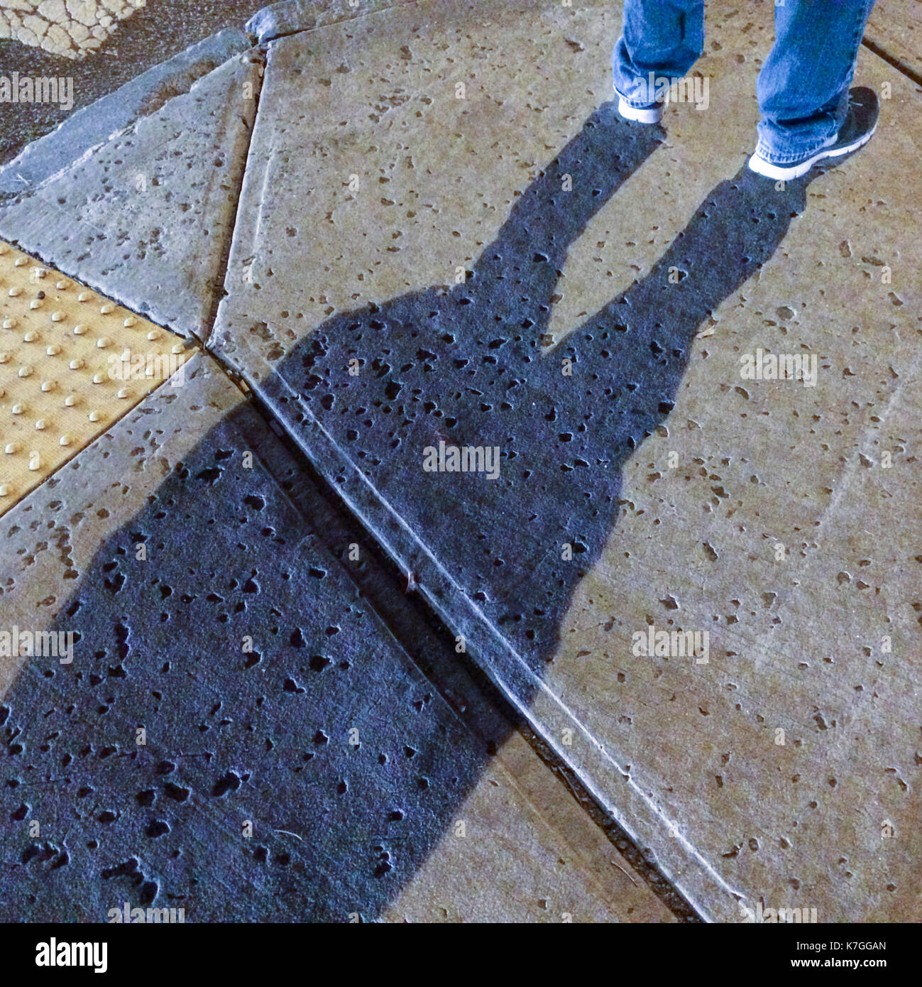Shadow in the street hi-res stock photography and images - Alamy