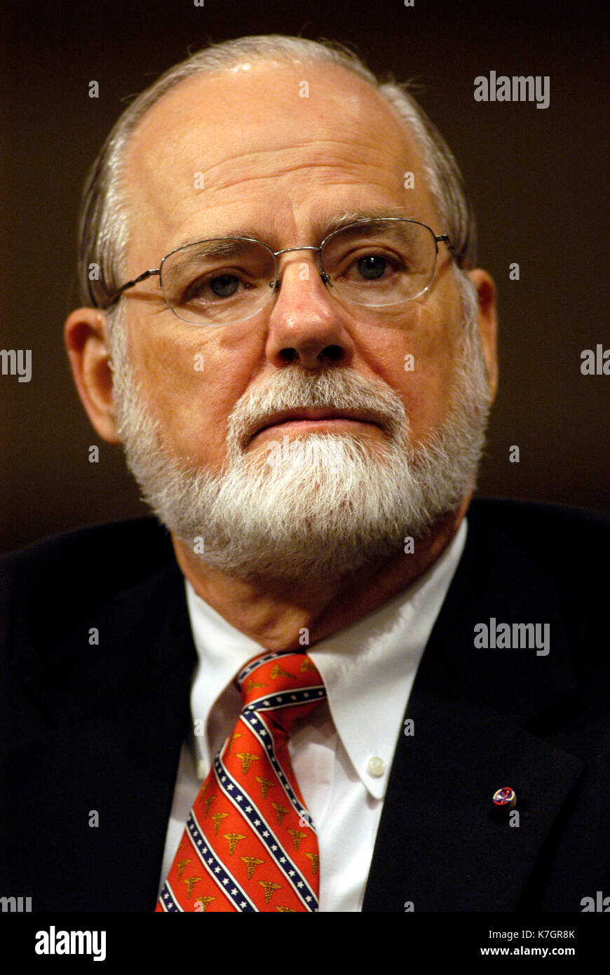 Dr. James Holsinger, Jr appears on Capital Hill during his confirmation ...