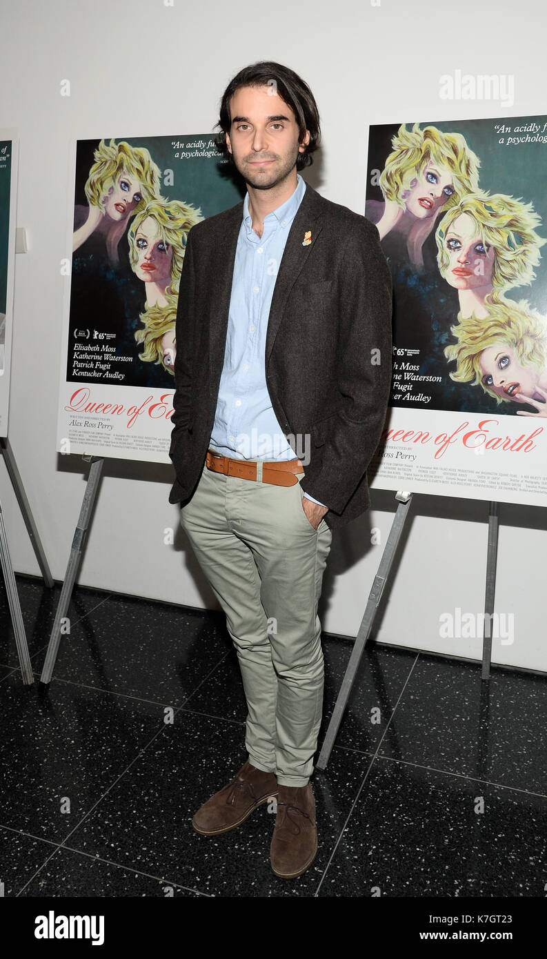 NEW YORK, NY - AUGUST 24: Alex Ross Perry pictured at the New York ...