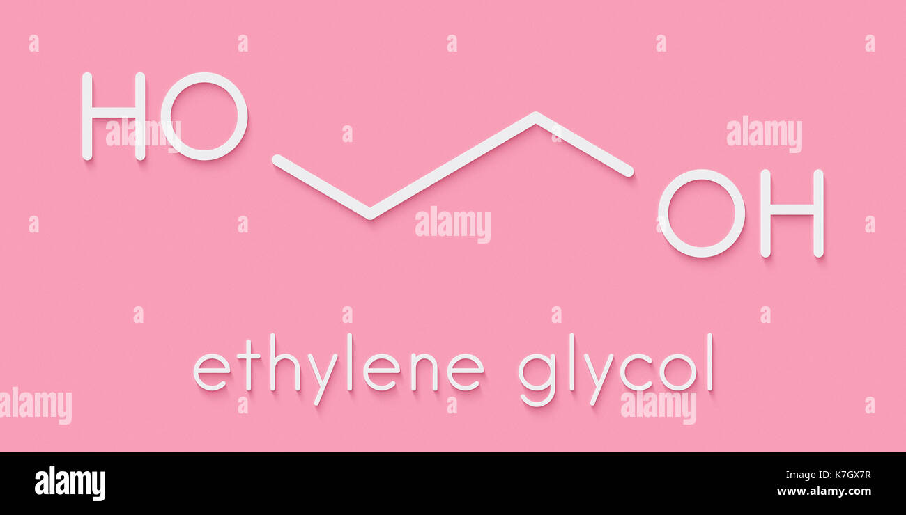 Ethylene glycol car antifreeze and polyester building block molecule ...