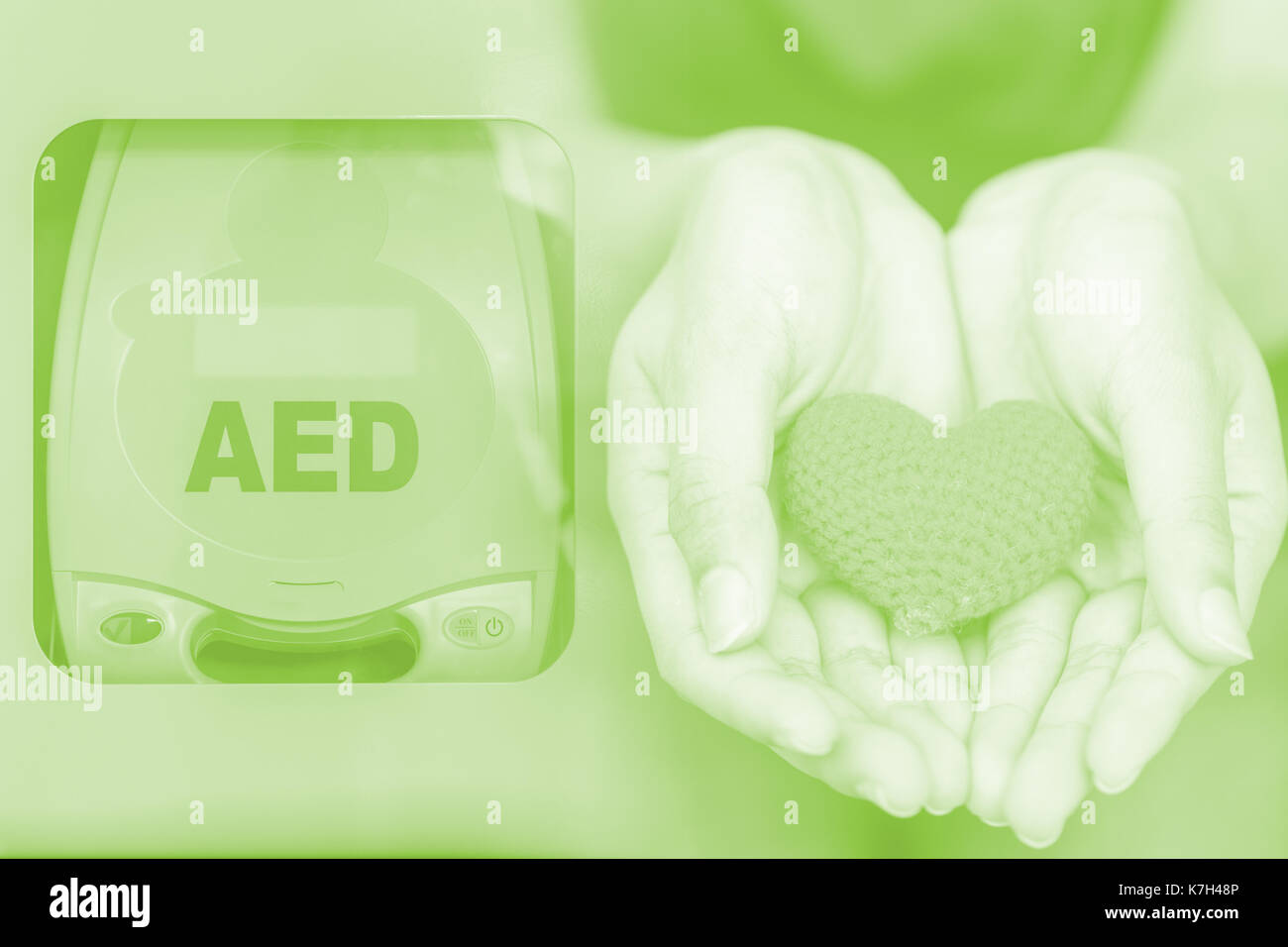 Automated external defibrillator cpr hi-res stock photography and ...