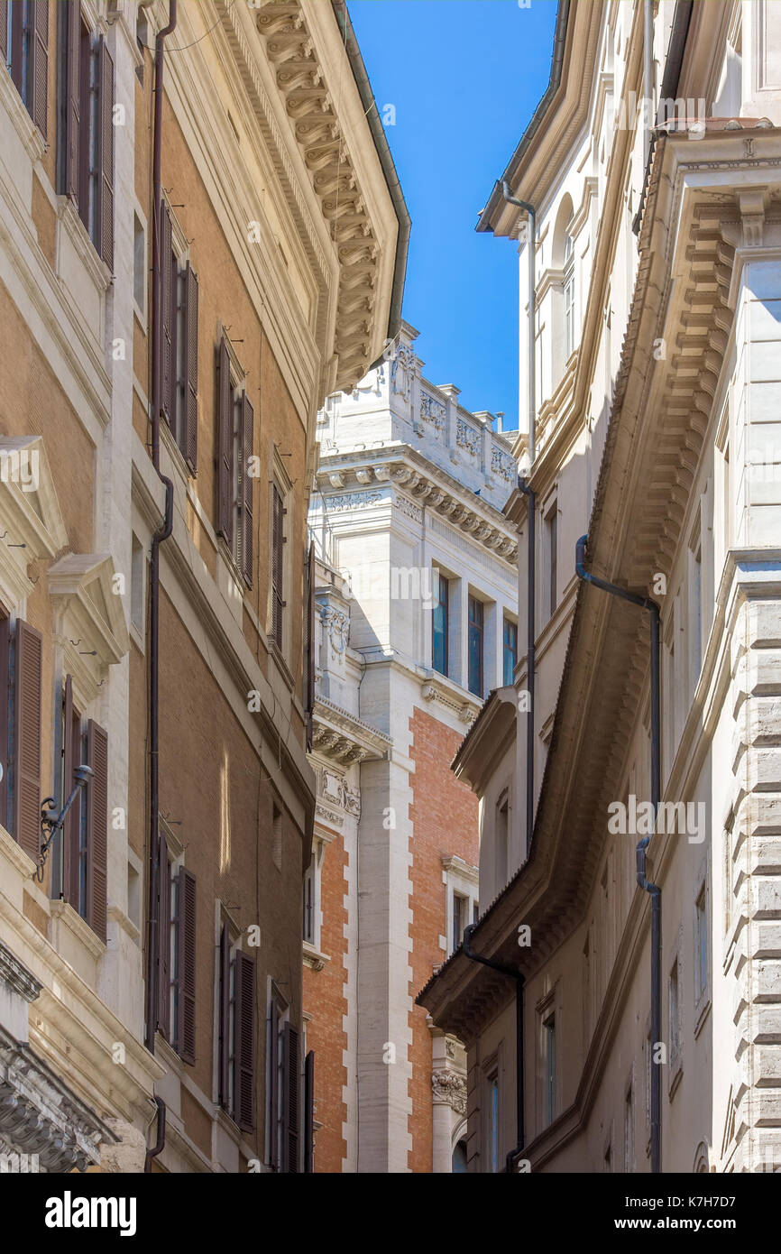 Rome italy detail building architecture window exterior day hi-res ...