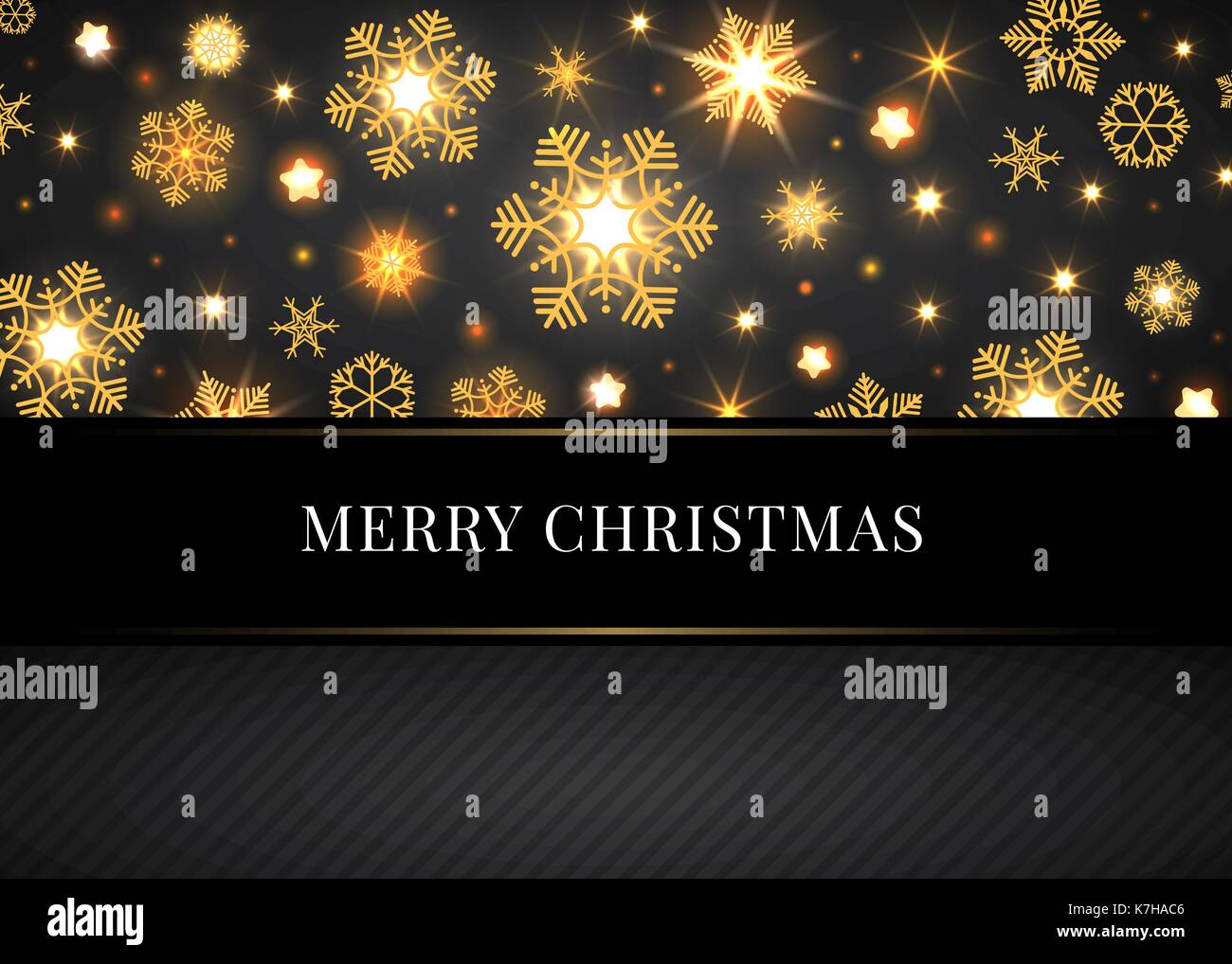 Golden color christmas background Stock Vector Images - Alamy