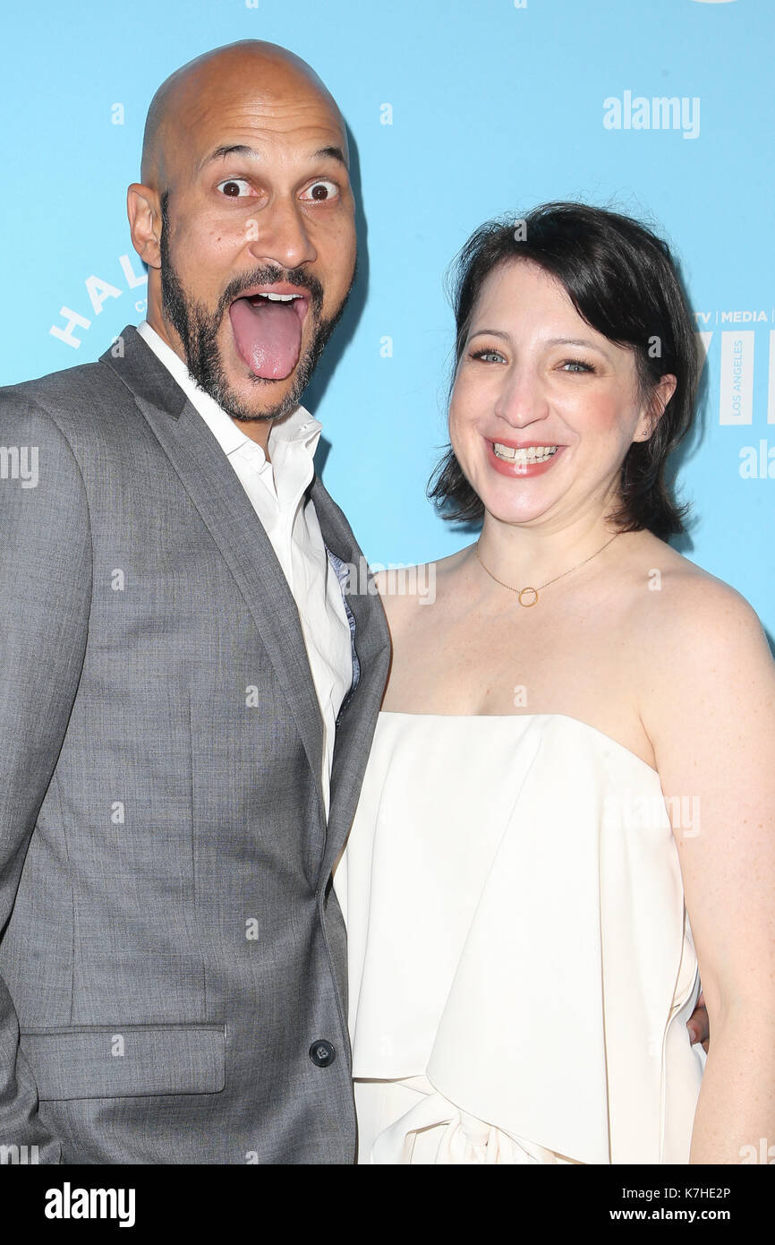 West Hollywood, Ca. 15th Sep, 2017. Keegan-Michael Key, Elisa Key At ...