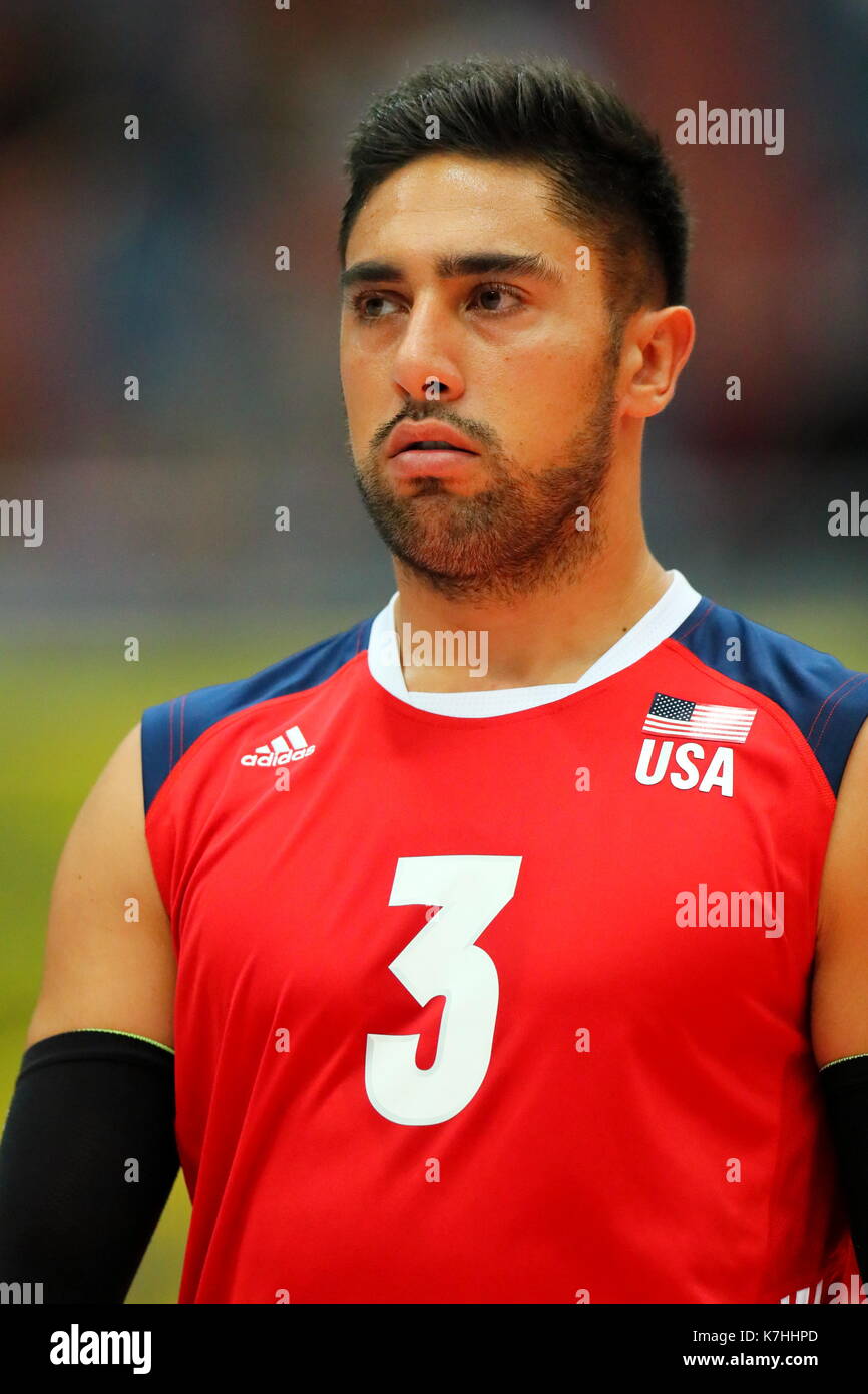 Osaka, Japan. 15th Sep, 2017. Taylor Sander (USA) Volleyball : FIVB ...