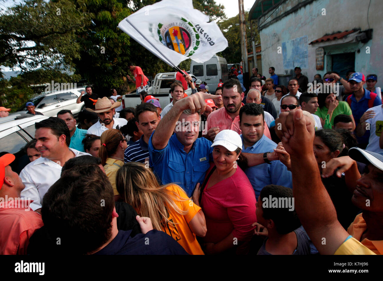 Bejuma, Carabobo, Venezuela. 15th Sep, 2017. Alejandro Feo La cruz ...