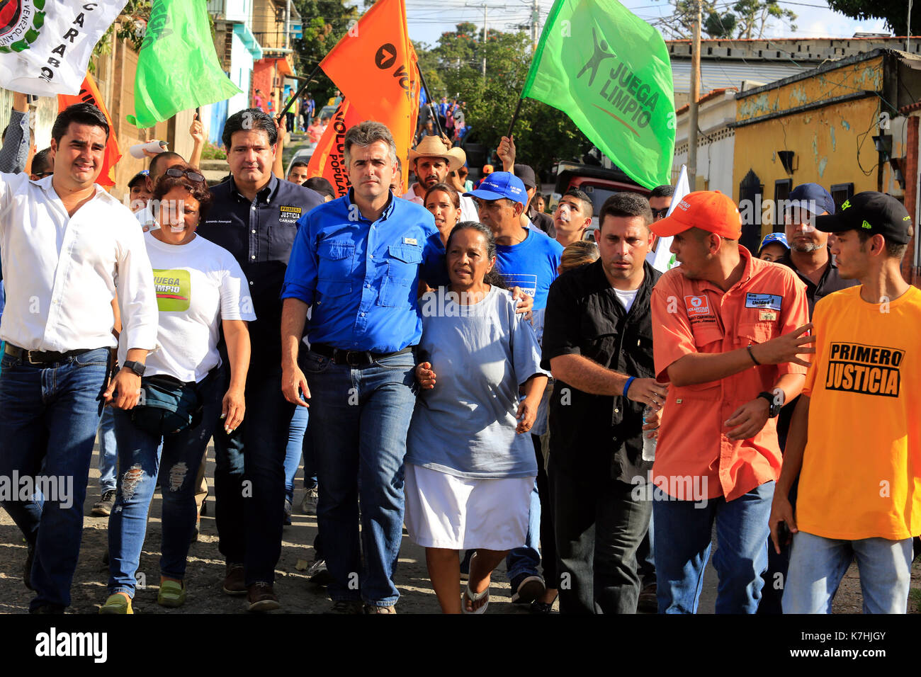 Bejuma, Carabobo, Venezuela. 15th Sep, 2017. Alejandro Feo La cruz ...