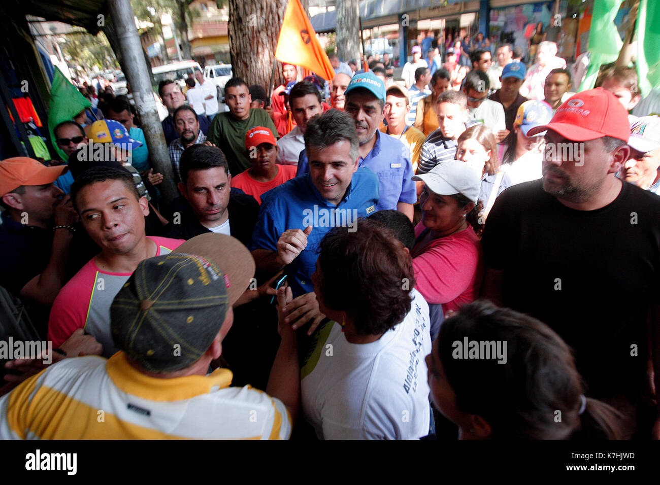 Bejuma, Carabobo, Venezuela. 15th Sep, 2017. Alejandro Feo La cruz ...