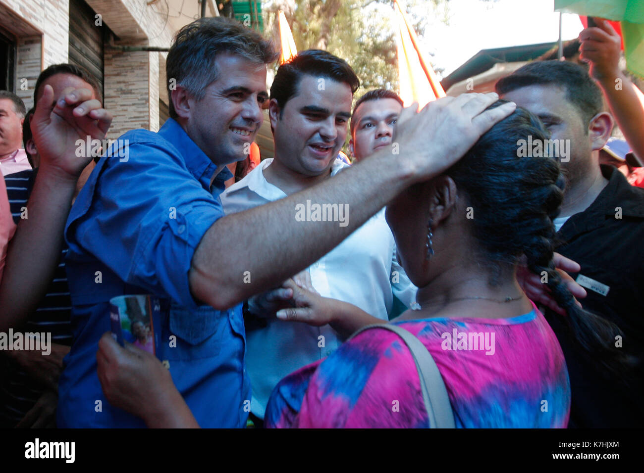 Bejuma, Carabobo, Venezuela. 15th Sep, 2017. Alejandro Feo La cruz ...