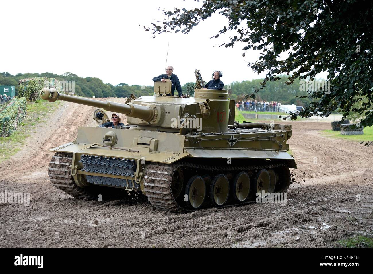 Tiger Tank, Demonstration at Bovington Tank Museum of the world's Stock ...