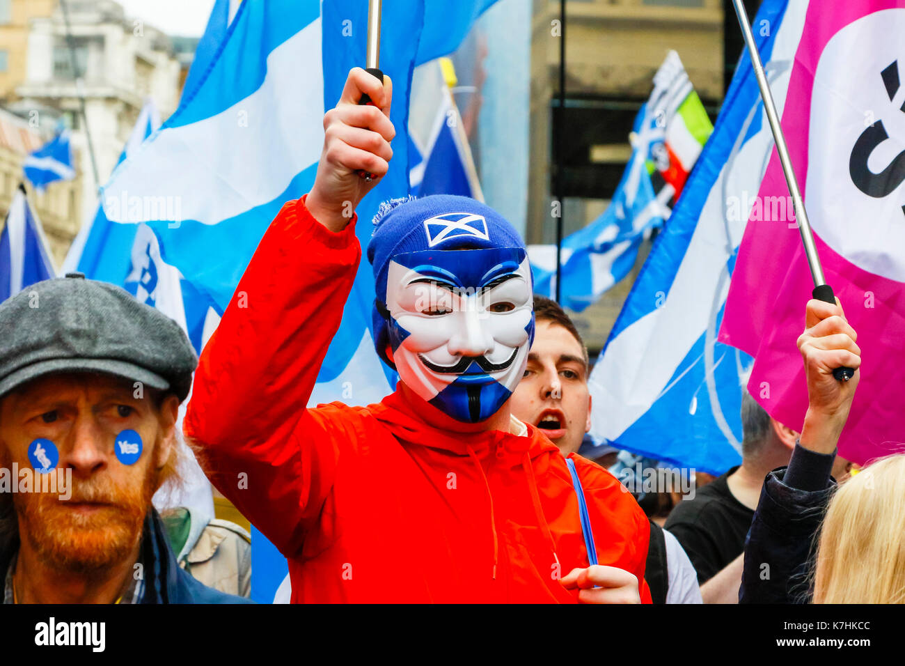 An amalgamation of several pro-independence groups,"Scotland the Brave ...