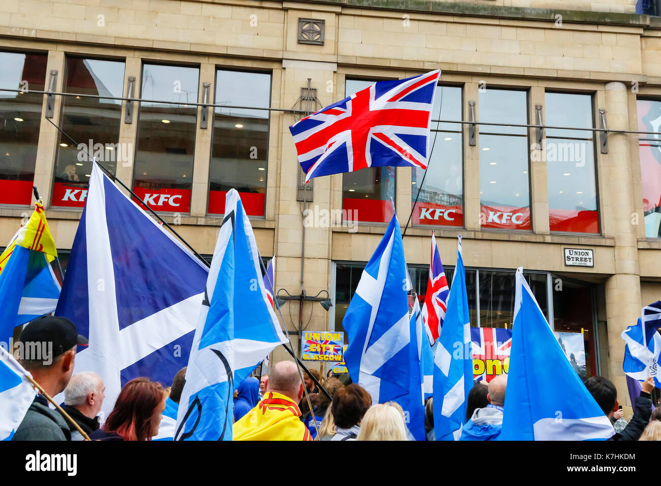 An amalgamation of several pro-independence groups,"Scotland the Brave ...