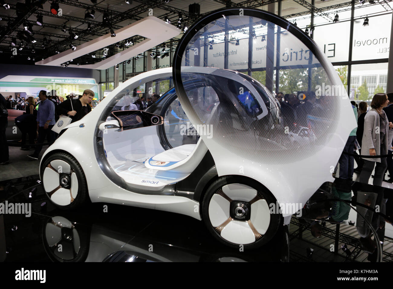 Frankfurt, Germany. 15th September 2017. The German car manufacturer ...