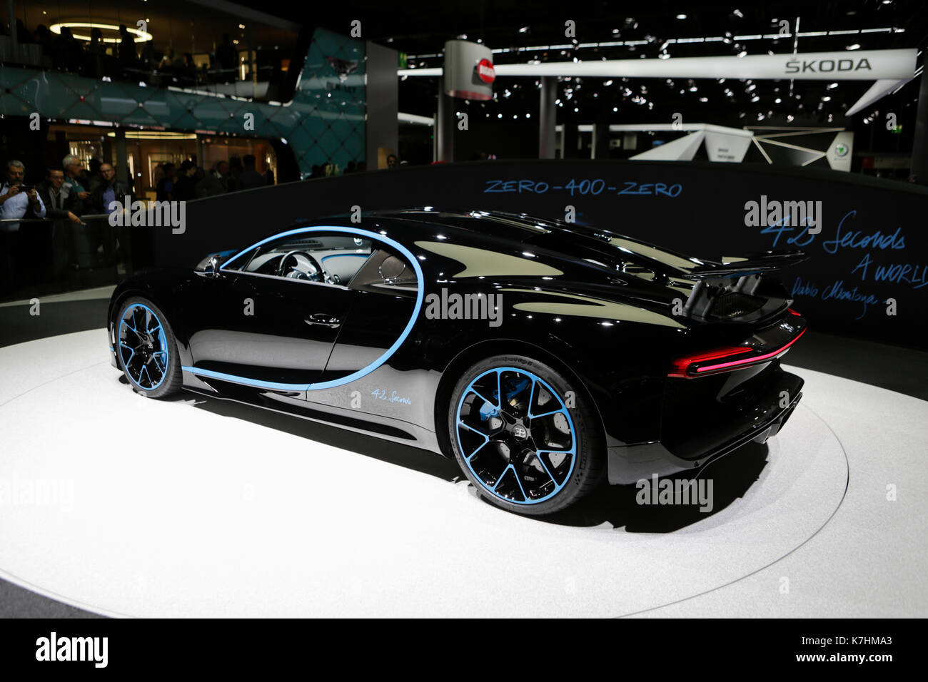 Frankfurt, Germany. 15th September 2017. The French car manufacturer ...