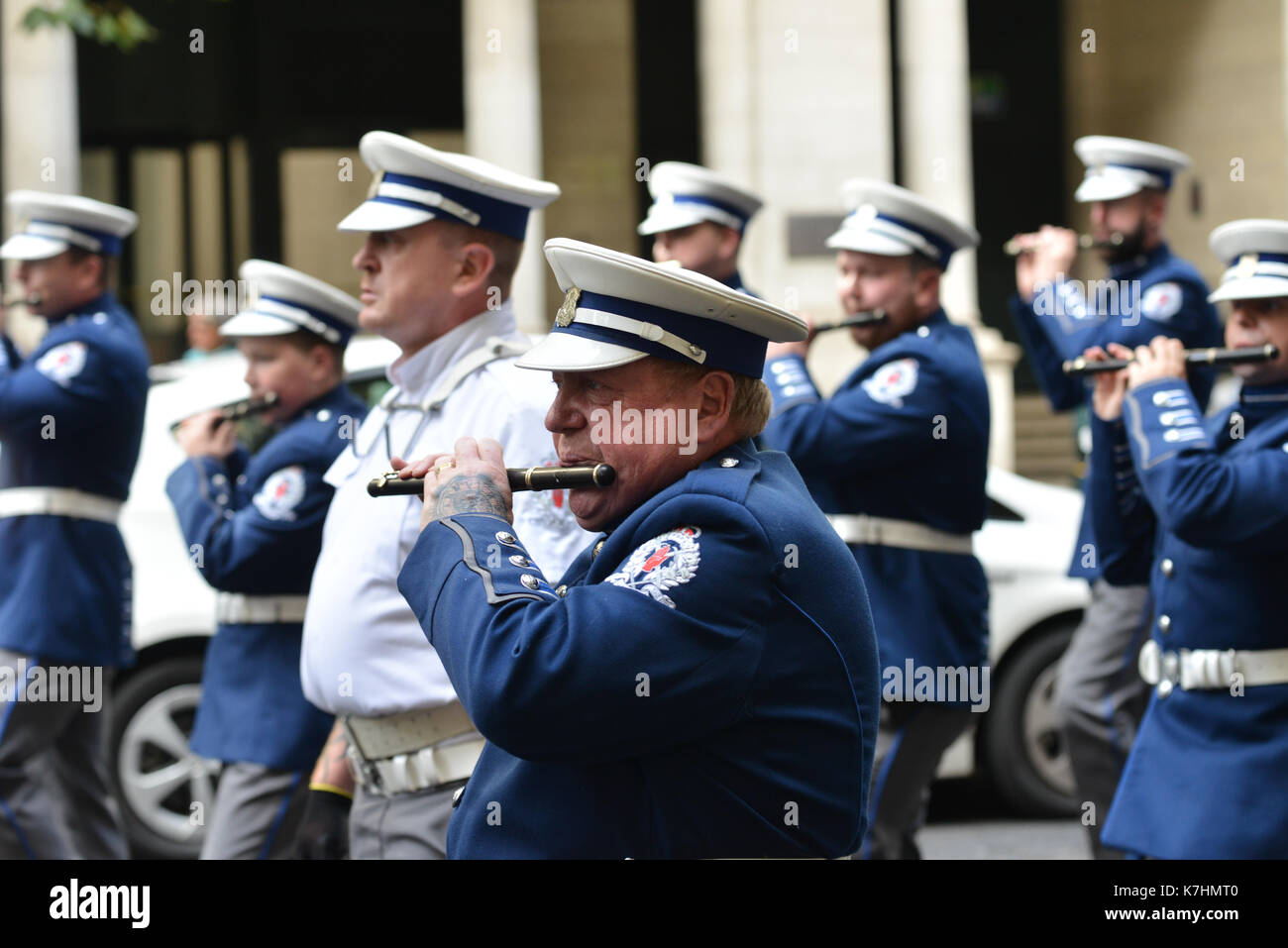 London, UK. 16th September 2017. Apprentice Boys marching in the Lord ...