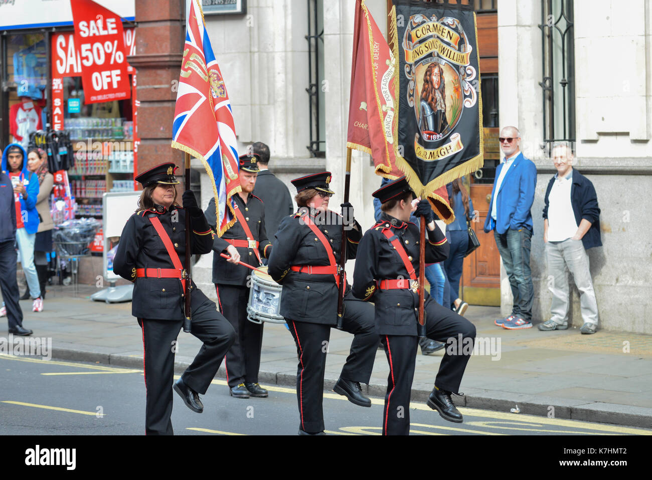 Lord Carson Memorial Parade London 2017 High Resolution Stock ...