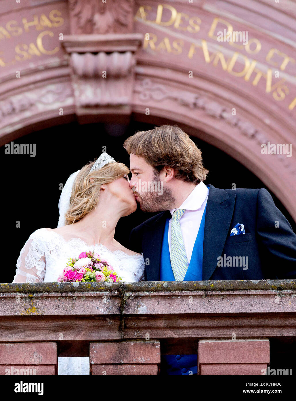 Amorbach, Germany. 16th Sep, 2017. Marriage of Hereditary Prince ...