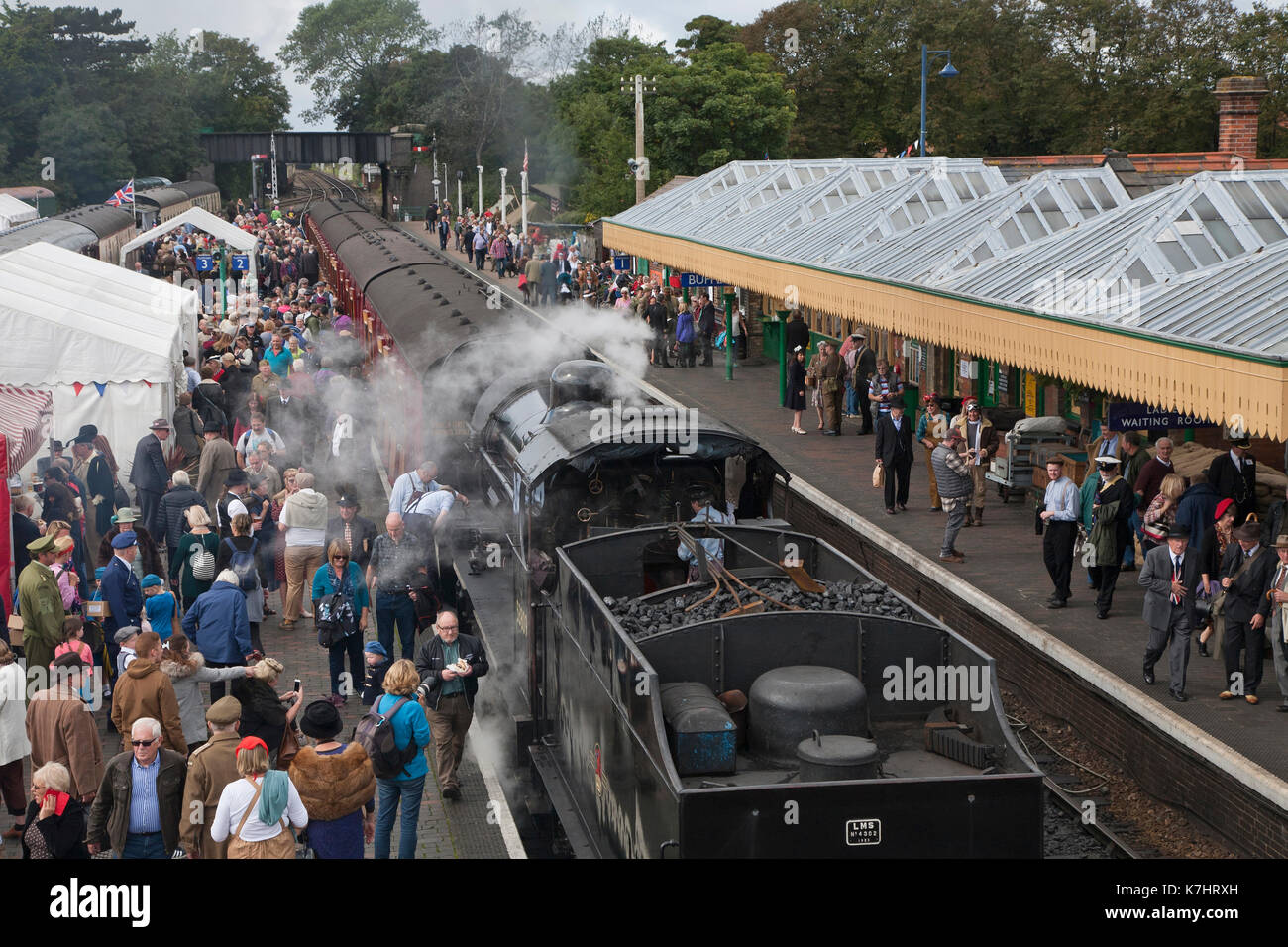 Sheringham 1940s weekend hi-res stock photography and images - Alamy