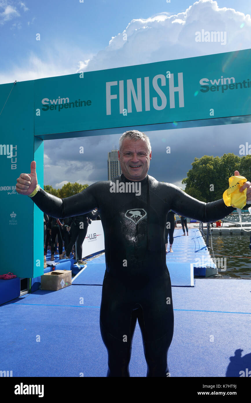 London, England, UK. 16th September 2017. Thousands of Swimmers conquer ...
