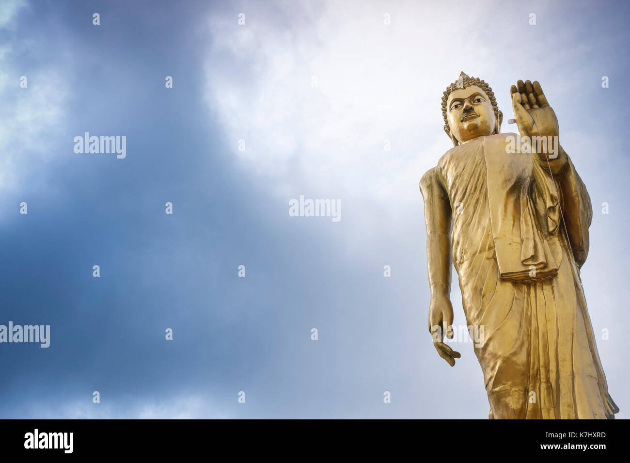 Walking buddha hi-res stock photography and images - Alamy