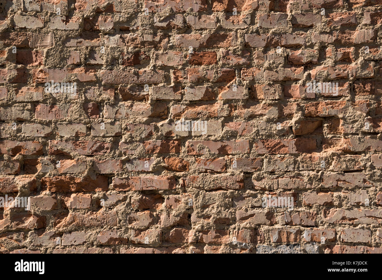 Old red brick texture Stock Photo - Alamy